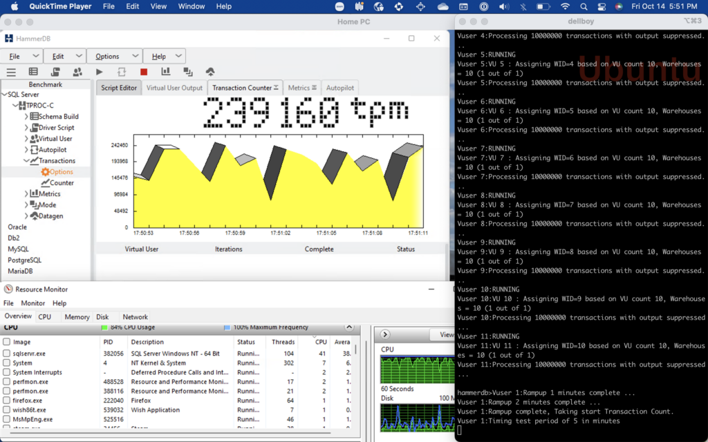 Generate Load On Microsoft Sqlserver Windows From Hammerdb On Linux N0derunner
